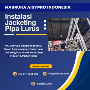 Jacketing Insulation Pipa Steam Pipa Lurus - TOKO ABI SEJAHTERA